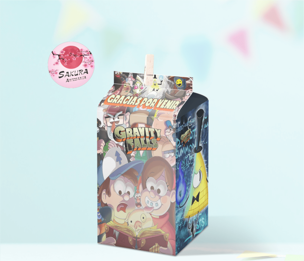 Gravity Falls Caja Souvenirs Sakura Artesania ️ 2838